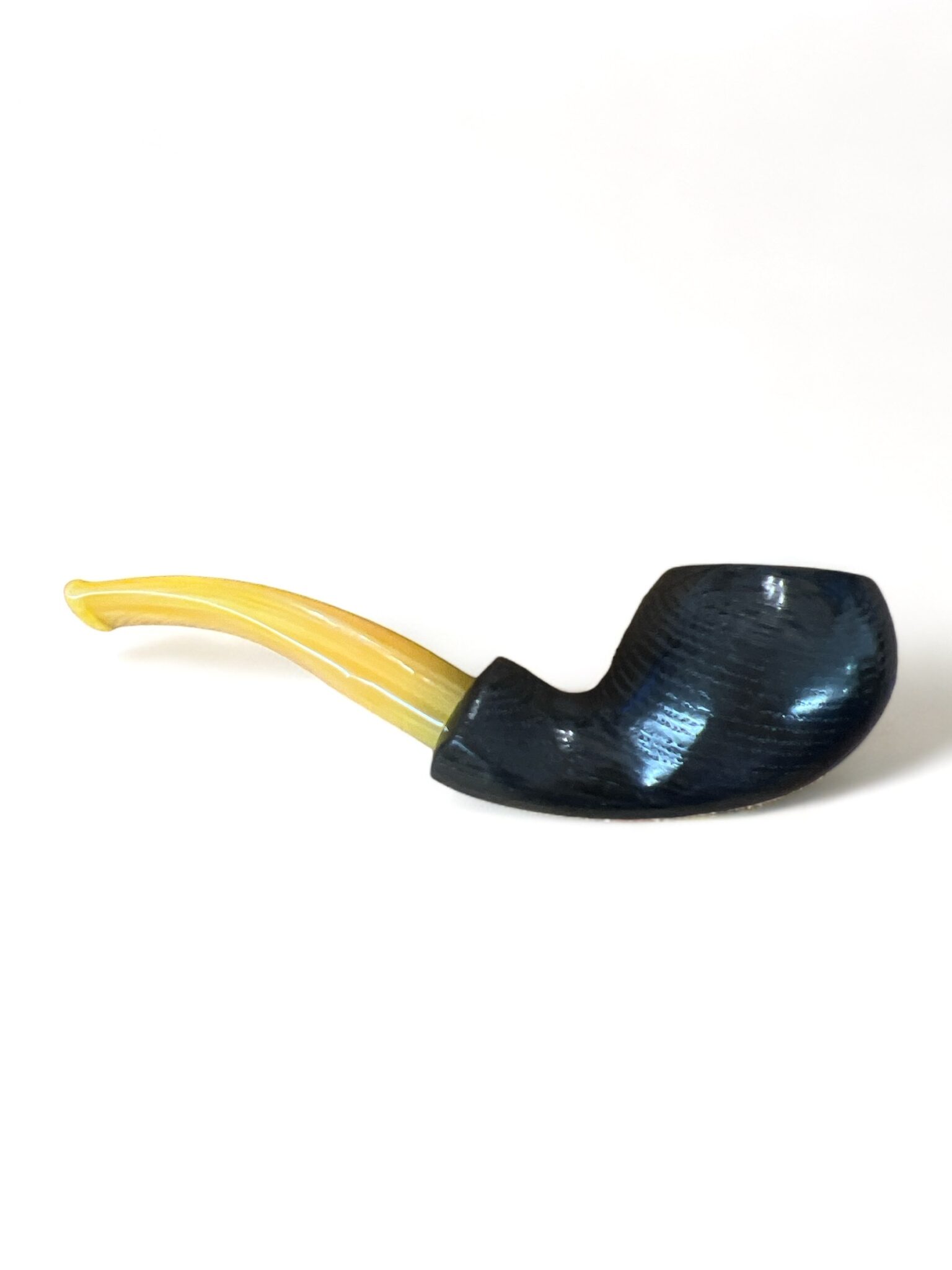 Half bent Danish shape Pipe Morta wood - The Pipe Outlet